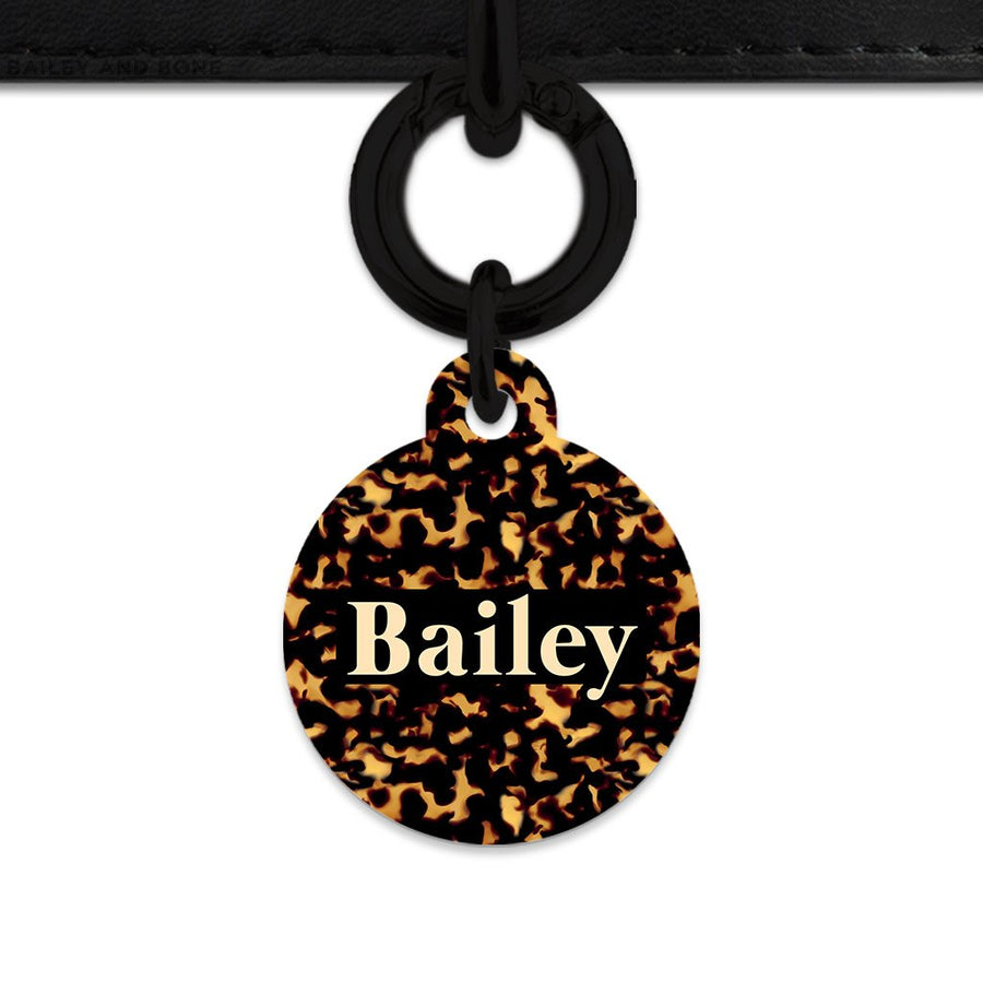 Tortoise Shell Pet Tag - Bailey&Bone